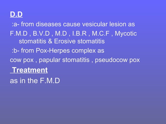 Vesicular stomatitis | PPT