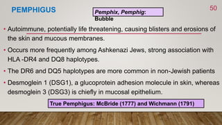 Vesiculo bullous lesions of oral cavity | PPTX