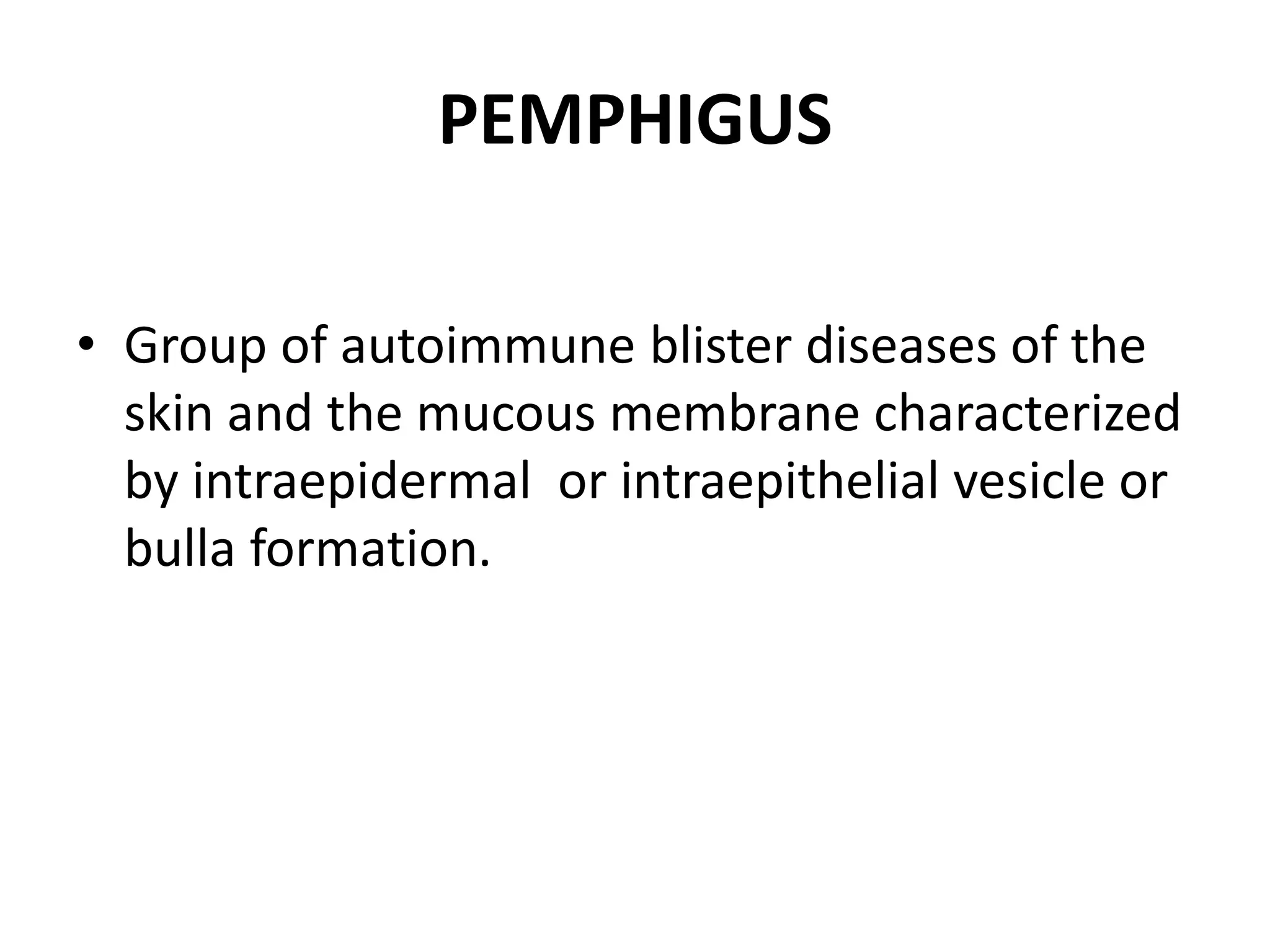 Vesiculobullous | PPTX