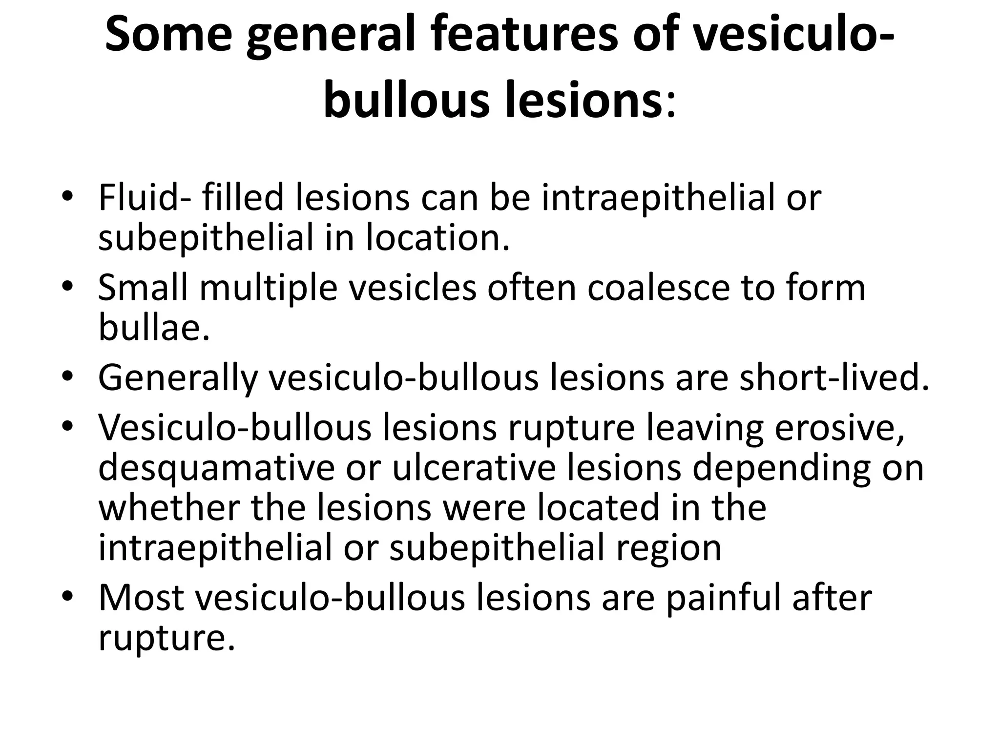 Vesiculobullous | PPTX