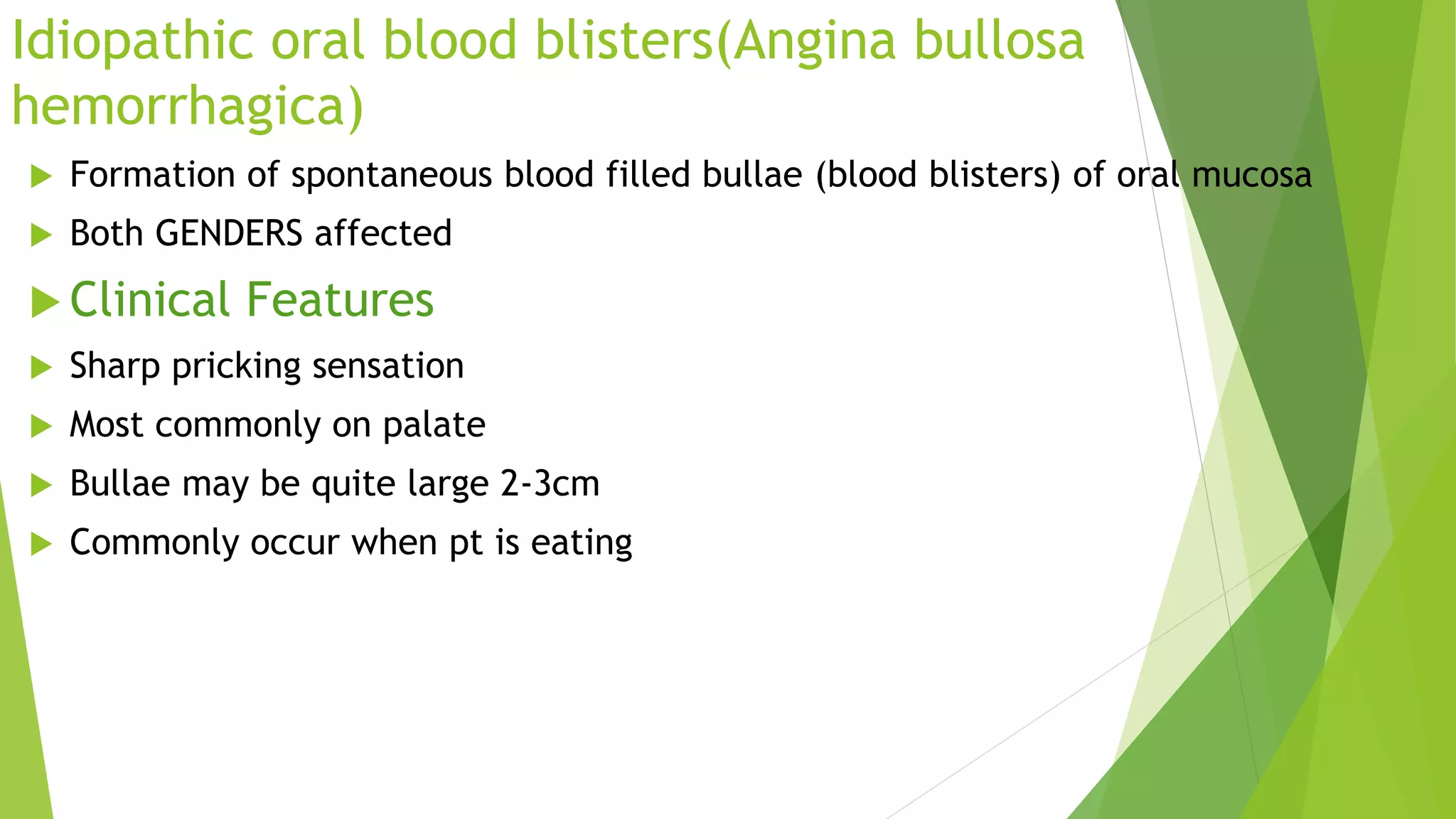 Vesiculo bullous diseases | PPTX