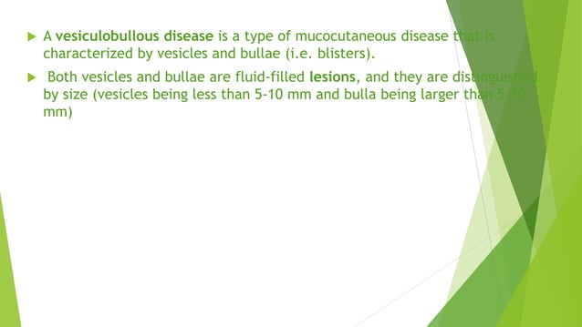 Vesiculo bullous diseases | PPTX | Skin and Dermatology | Diseases and ...