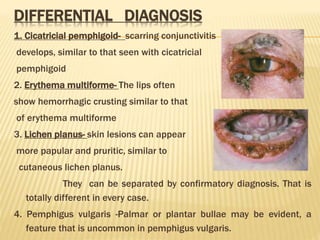 ORAL VESICULOBULLOUS LESION | PPTX