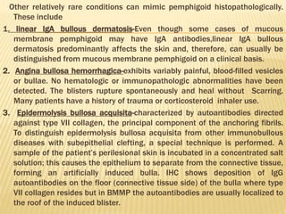 ORAL VESICULOBULLOUS LESION | PPTX