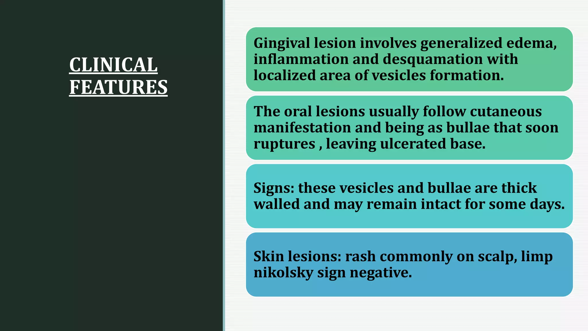 VESICULO BULLOUS LESIONS | PPTX