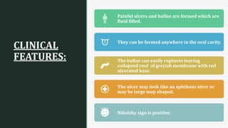 VESICULO BULLOUS LESIONS | PPTX