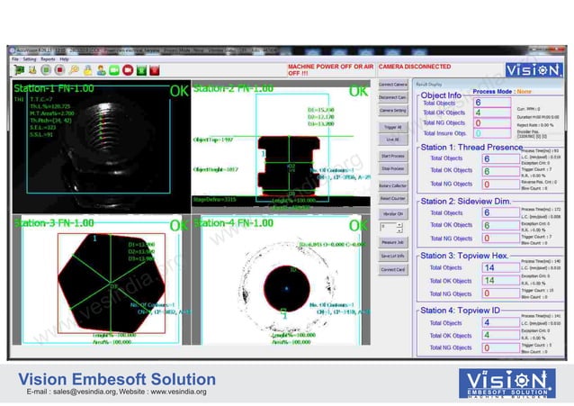 Video Camera Based Optical Surface Inspection Measurement Sorting ...