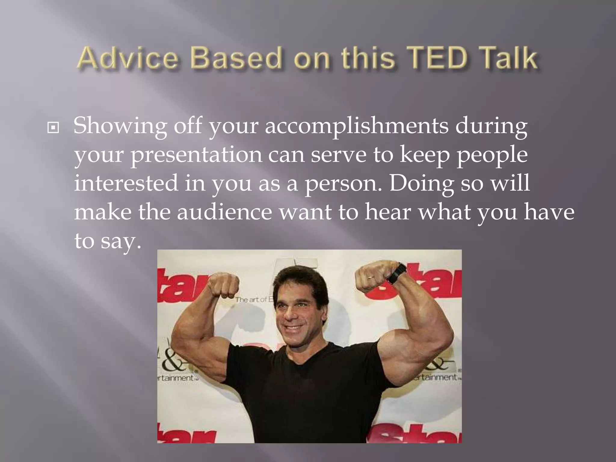 Rob Legato's Ted Talk Review | PPTX