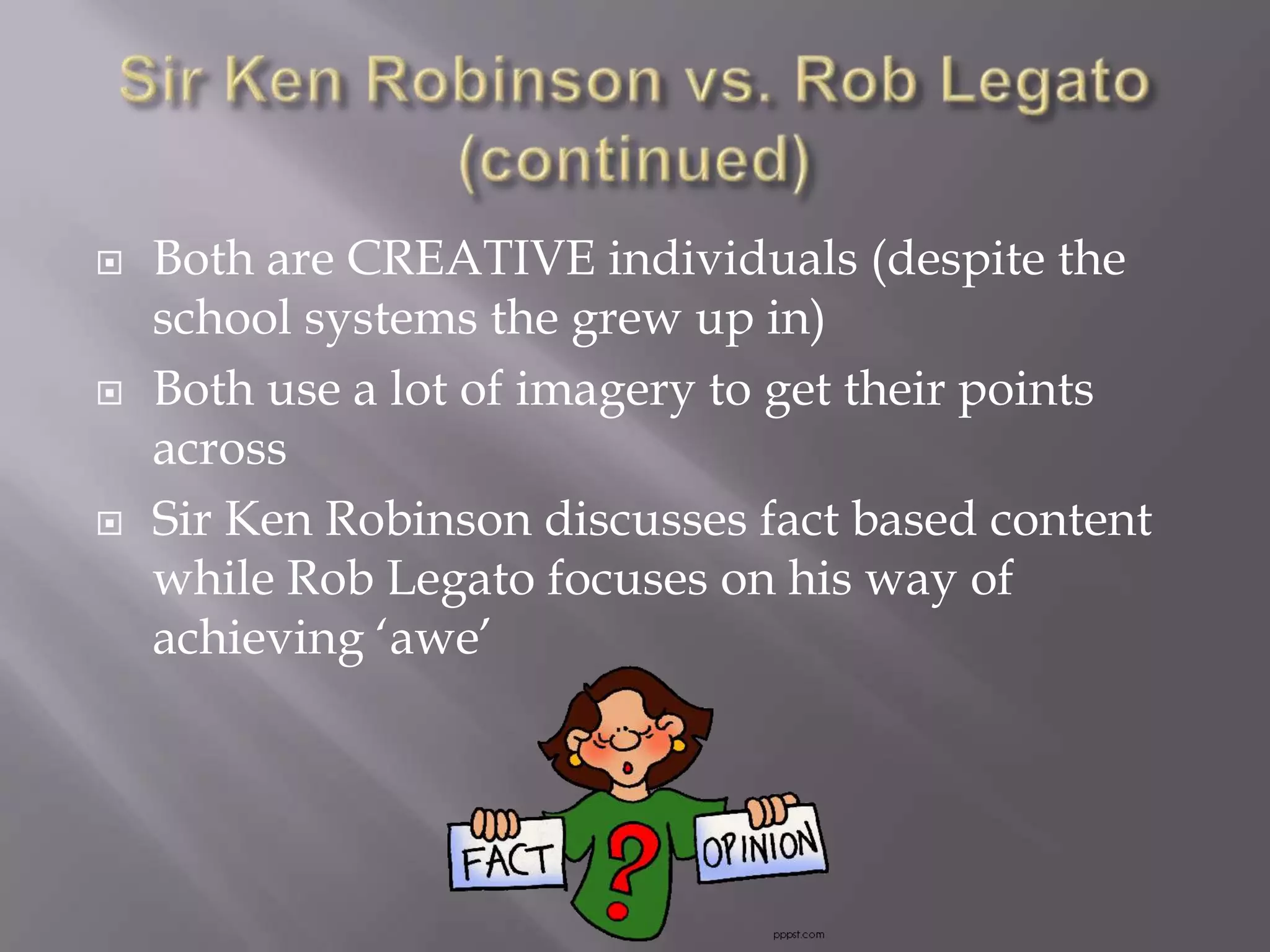 Rob Legato's Ted Talk Review | PPTX