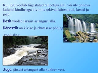 Vesi pinnamoe kujundajana | PPT