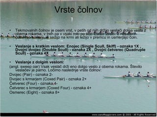 Veslanje | PPT