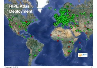 Largest Active Measurements Network: RIPE Atlas | PPT