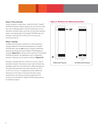 DuPont Vespel CR-6100 Application Guide K16392 4 | PDF
