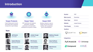 Vesper Beta - zoom 1 presentation | PPT