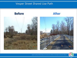 Vesper St. Shared Use Path | PPT