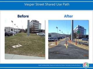 Vesper St. Shared Use Path | PPT