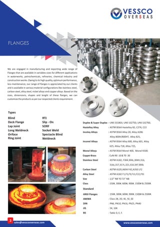 PIPES AND BARS By Vessco Overseas | PDF