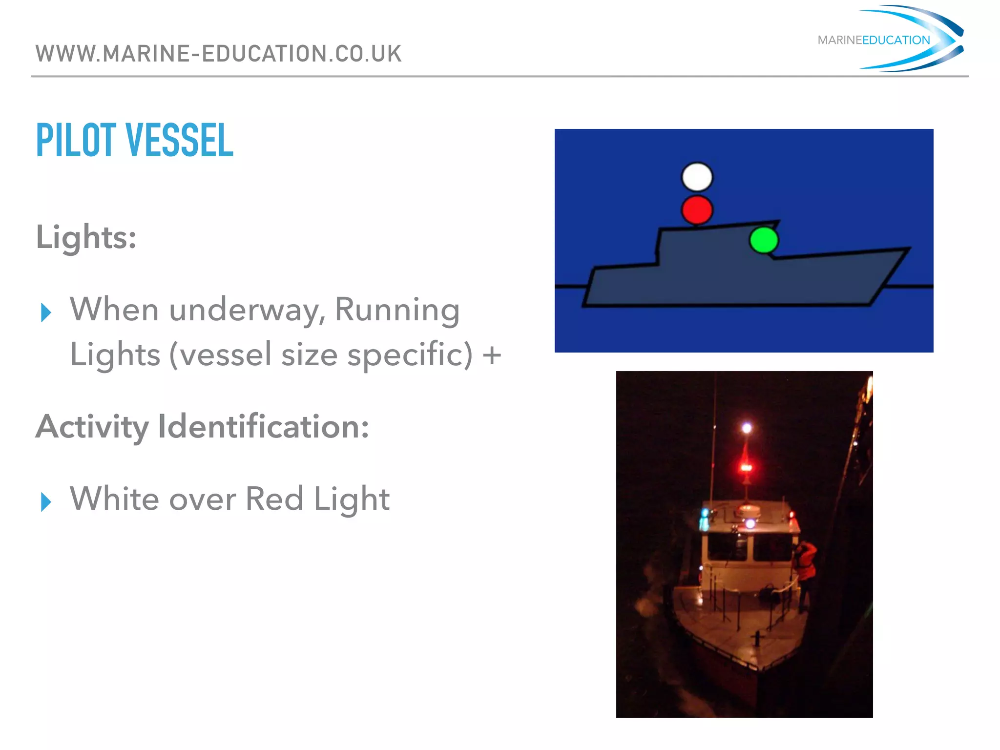 Vessel night navigation lights | PDF