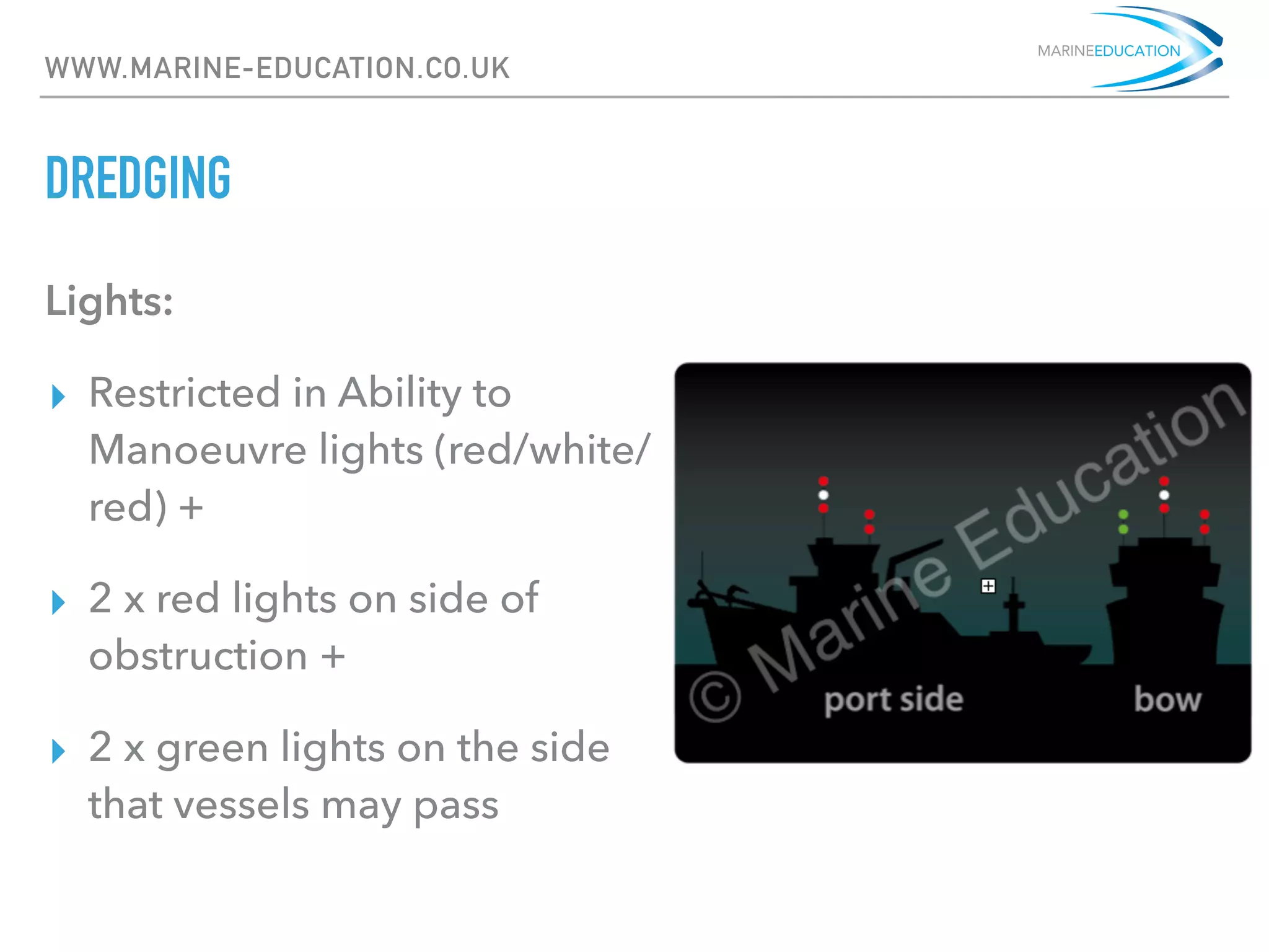 Vessel night navigation lights | PDF
