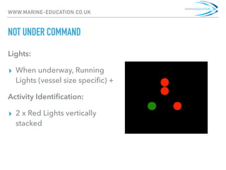Vessel night navigation lights | PDF