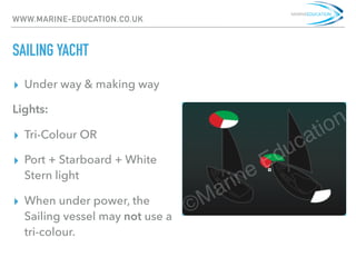Vessel night navigation lights | PDF