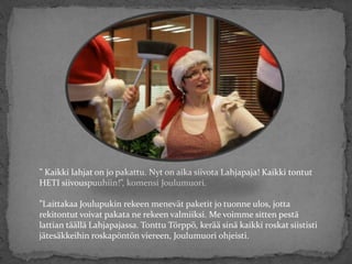 Vestian Joulusatu | PPT