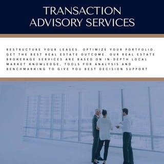 Commercial real estate consultants | PPTX