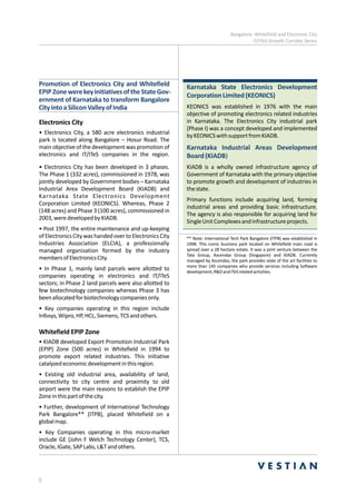 IT/ITeS Growth Corridor Series_Whitefield & Electronics City, Bangalore ...