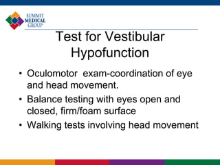 Vestibular Rehabilitation | PPTX
