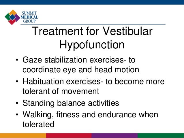 Vestibular Rehabilitation