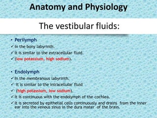 VESTIBULAR DISORDERS AND REHAB.pptx
