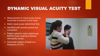 Vestibular Apparatus and Examination | PPT