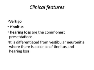 VESTIBULAR NEURONITIS Detail presentation | PPTX