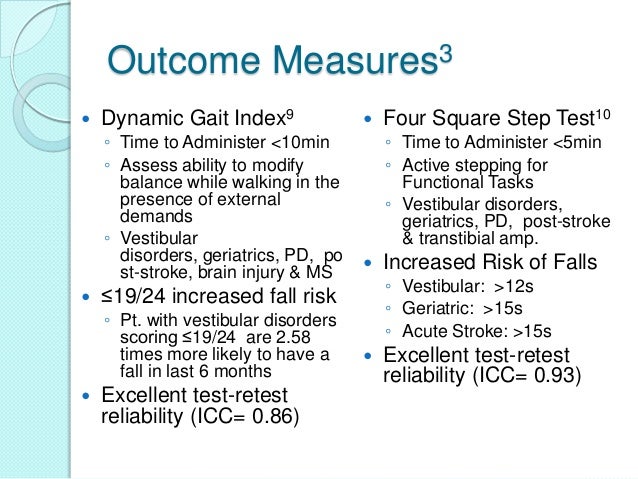 Vestibular Rehabilitation Inservice