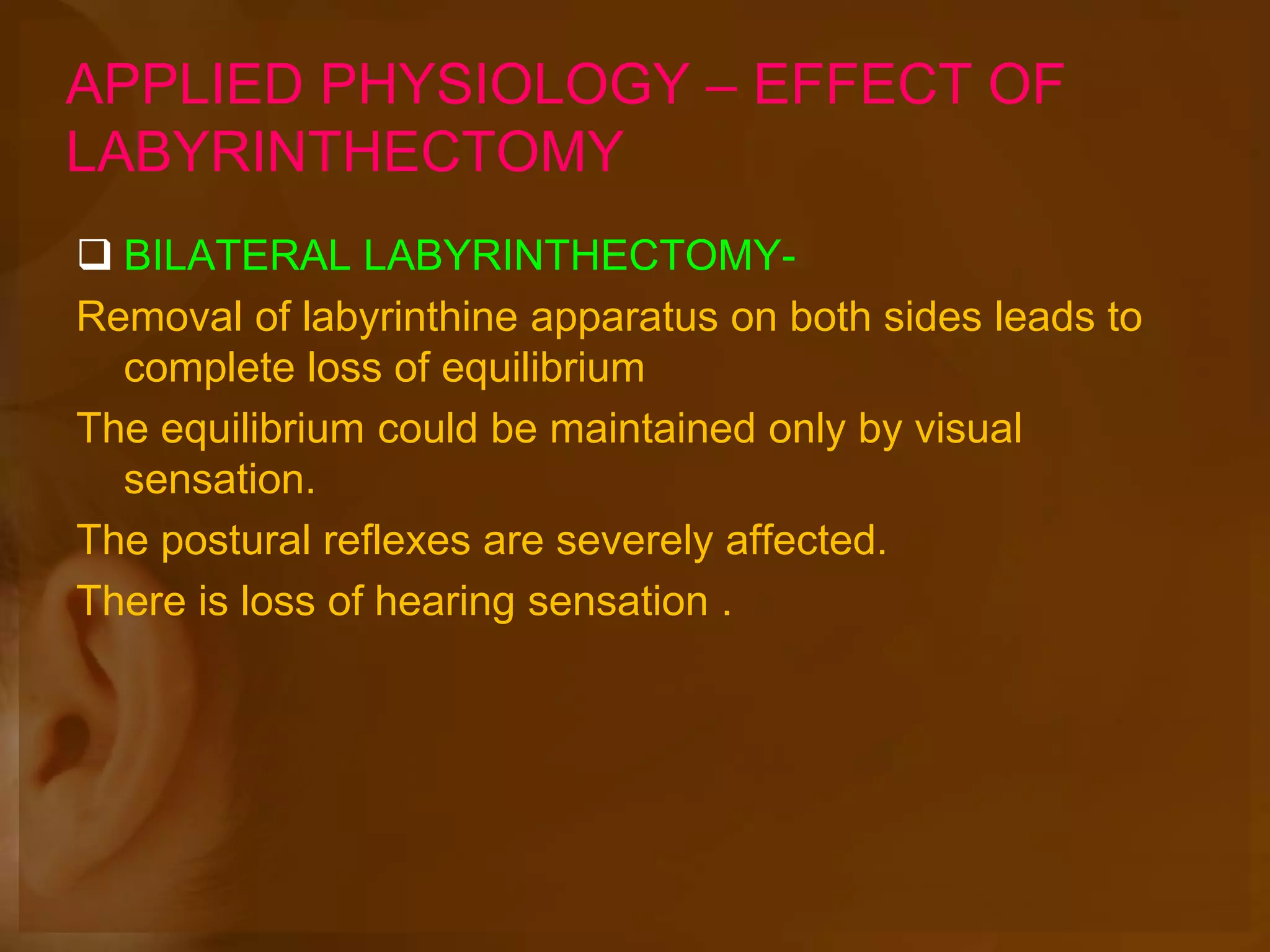 Vestibular system | PPTX
