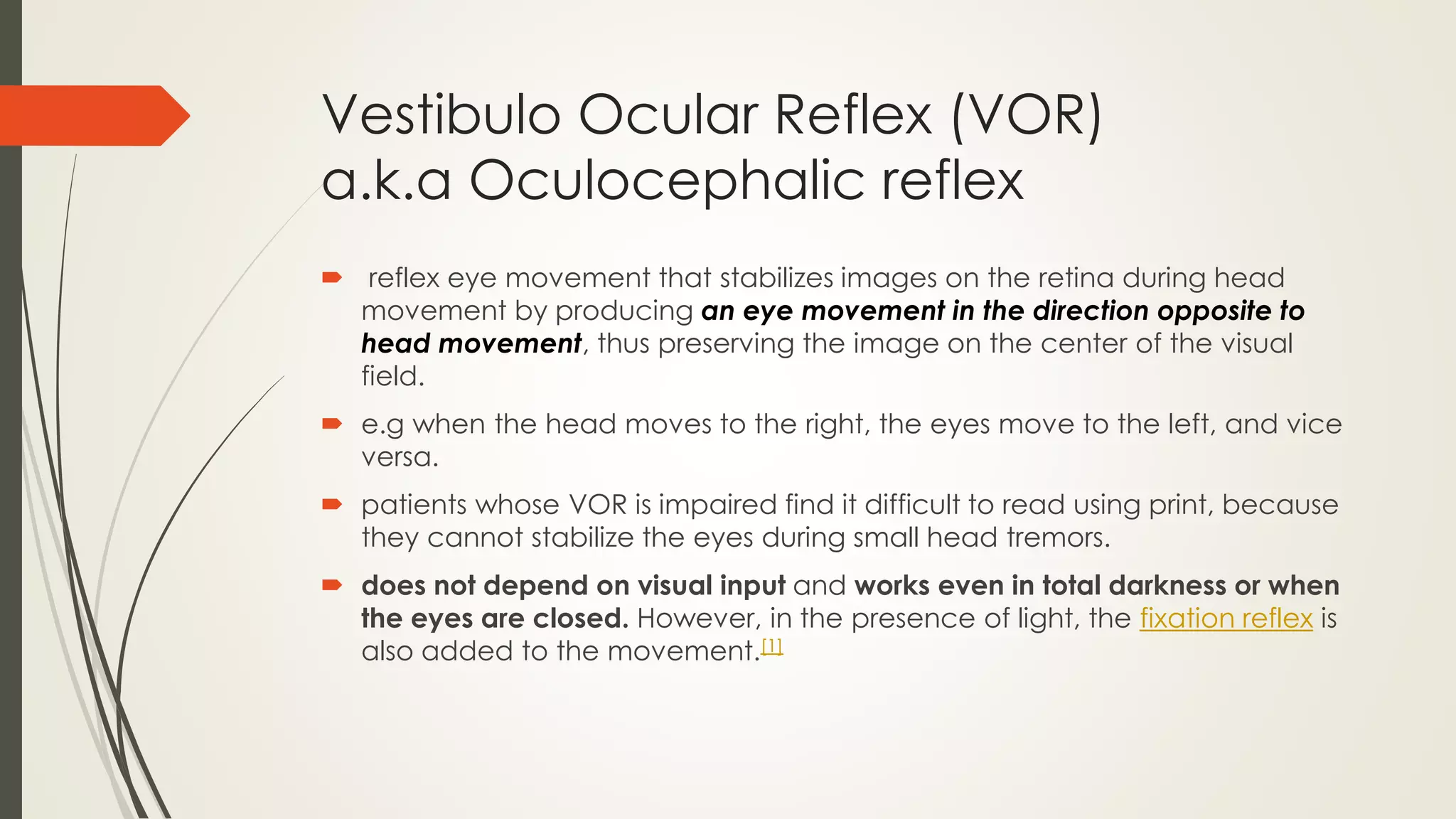 Vestibular system -Maintenance of Balance and Equilibrium | PPTX