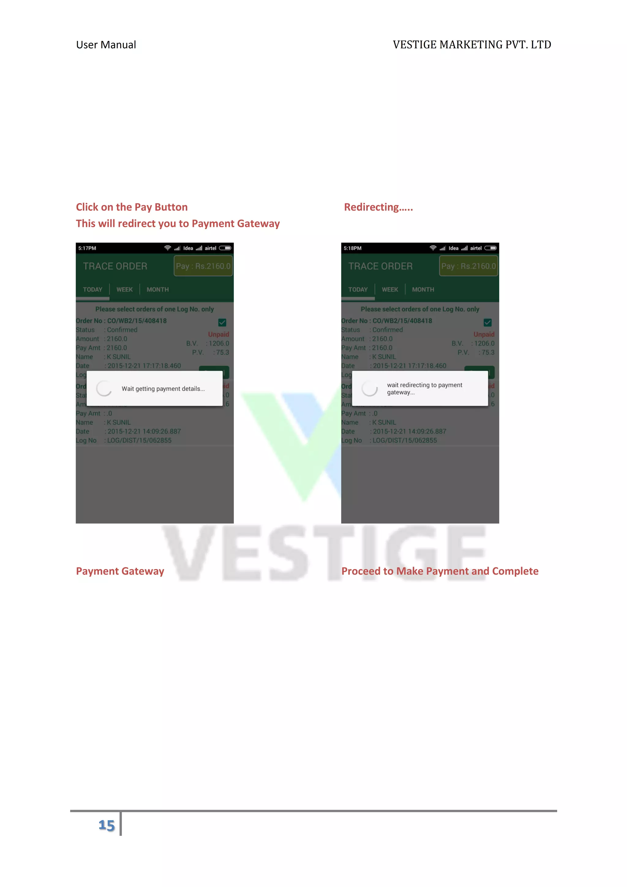 Vestige pos app | PDF