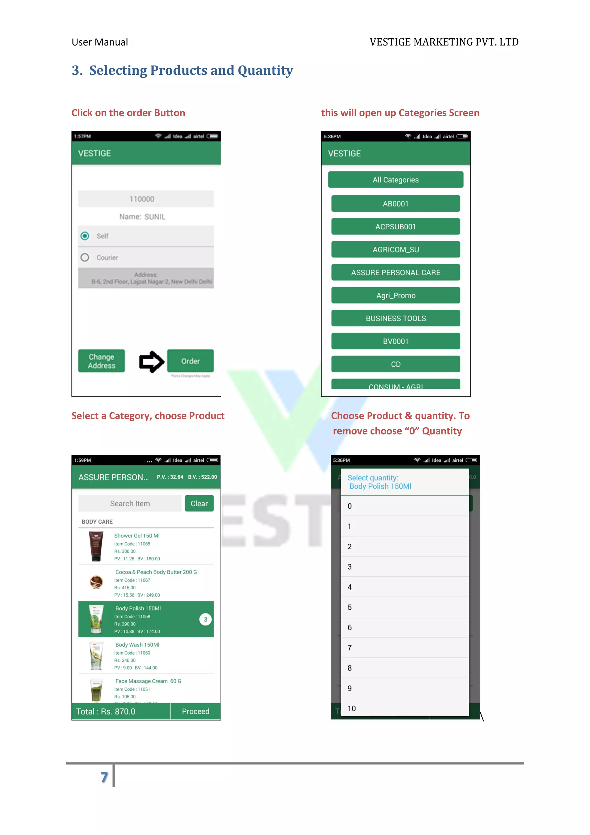 Vestige pos app | PDF
