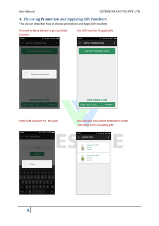Vestige pos app | PDF