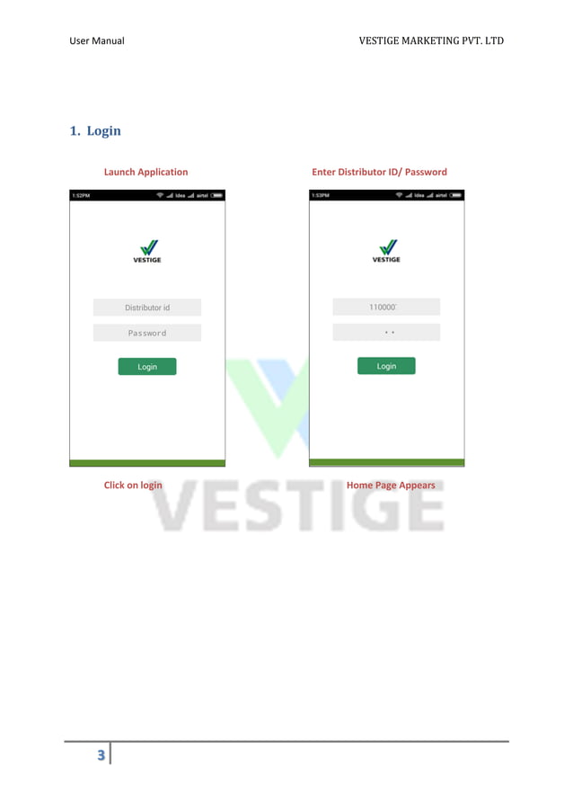 Vestige pos app | PDF