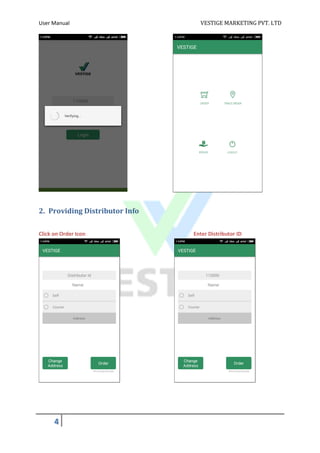 Vestige pos app | PDF