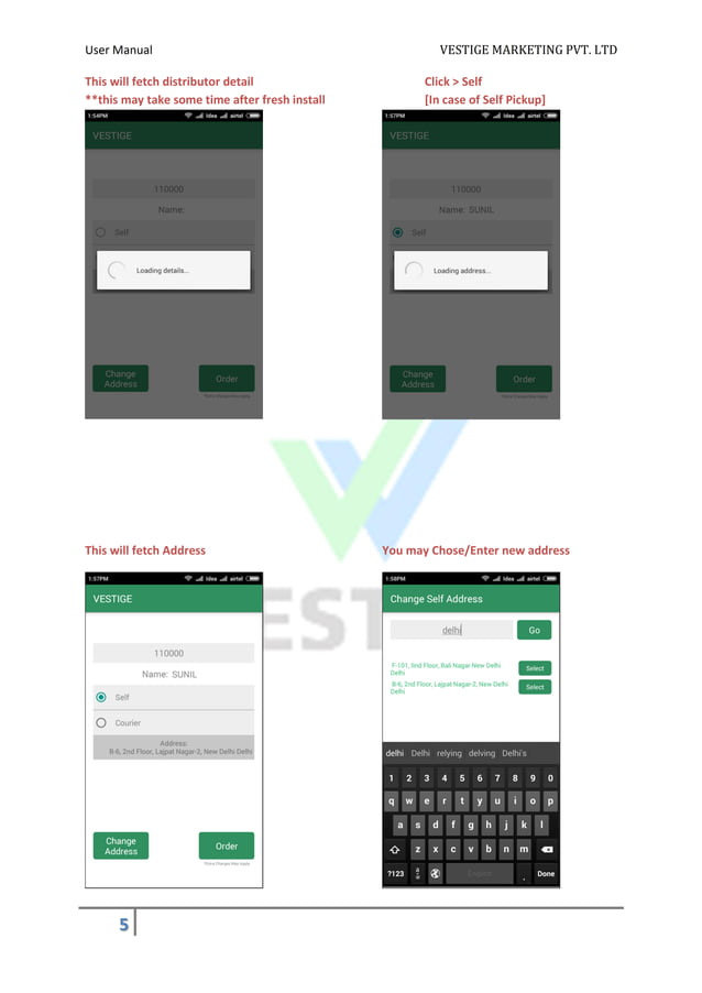 Vestige pos app | PDF