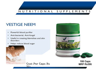 Vestige product | PPT