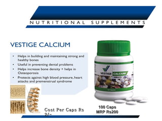 Vestige product | PPT