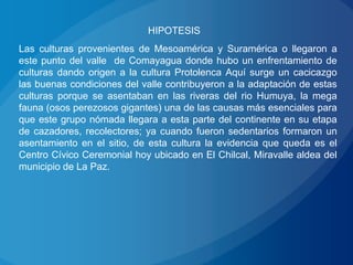 Vestigios del sitio arqueologico de yarumela | PPTX