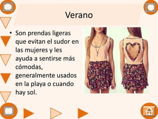 Vestimenta según la estación del año (1) | PDF