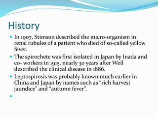 VETERINARY public health assign. on leptospirosis by Dr. CHANDRA ...