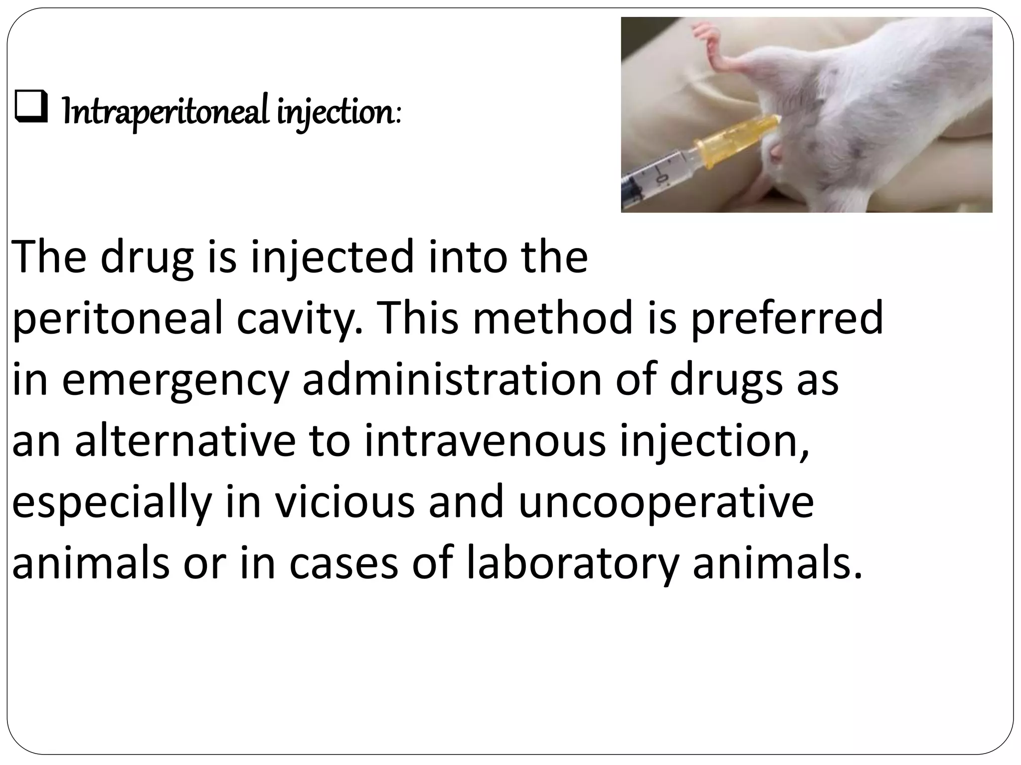 Veterinarysystem of breeding and injection methods | PPTX