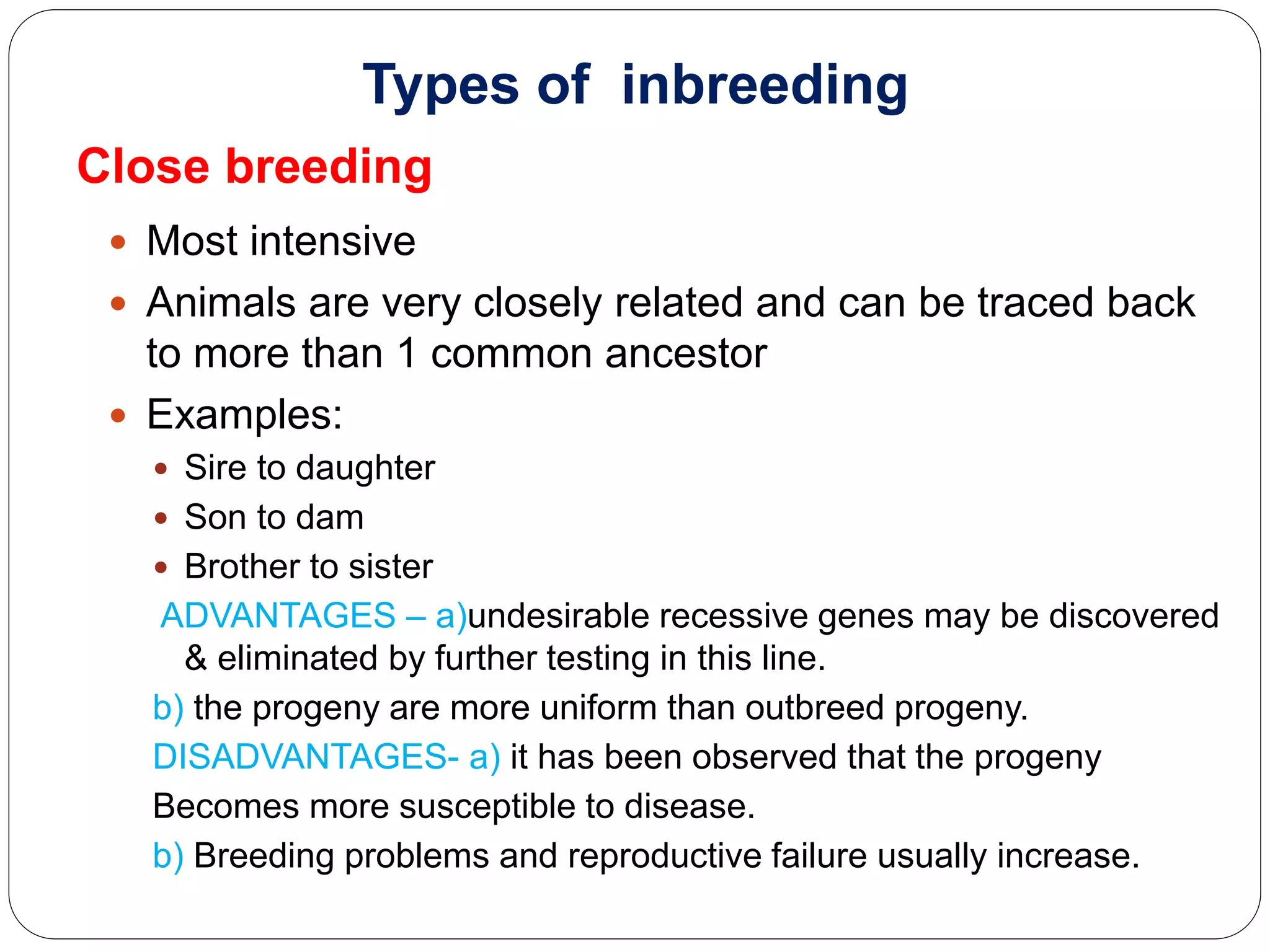 Veterinarysystem of breeding and injection methods | PPTX