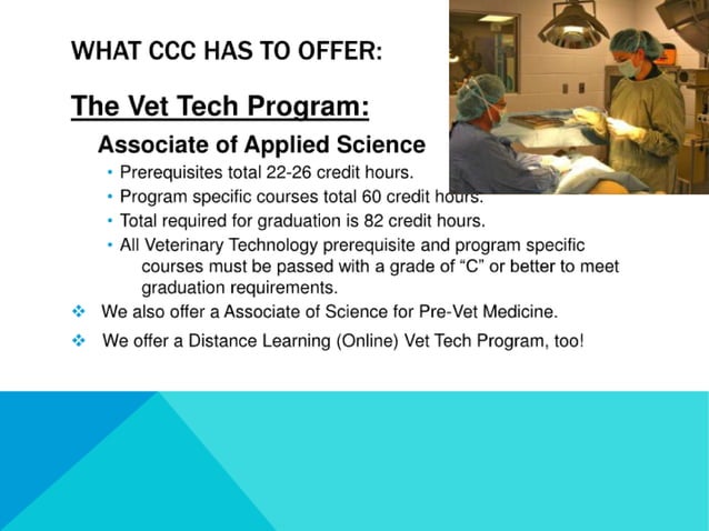 Vet Tech at CCC | PDF